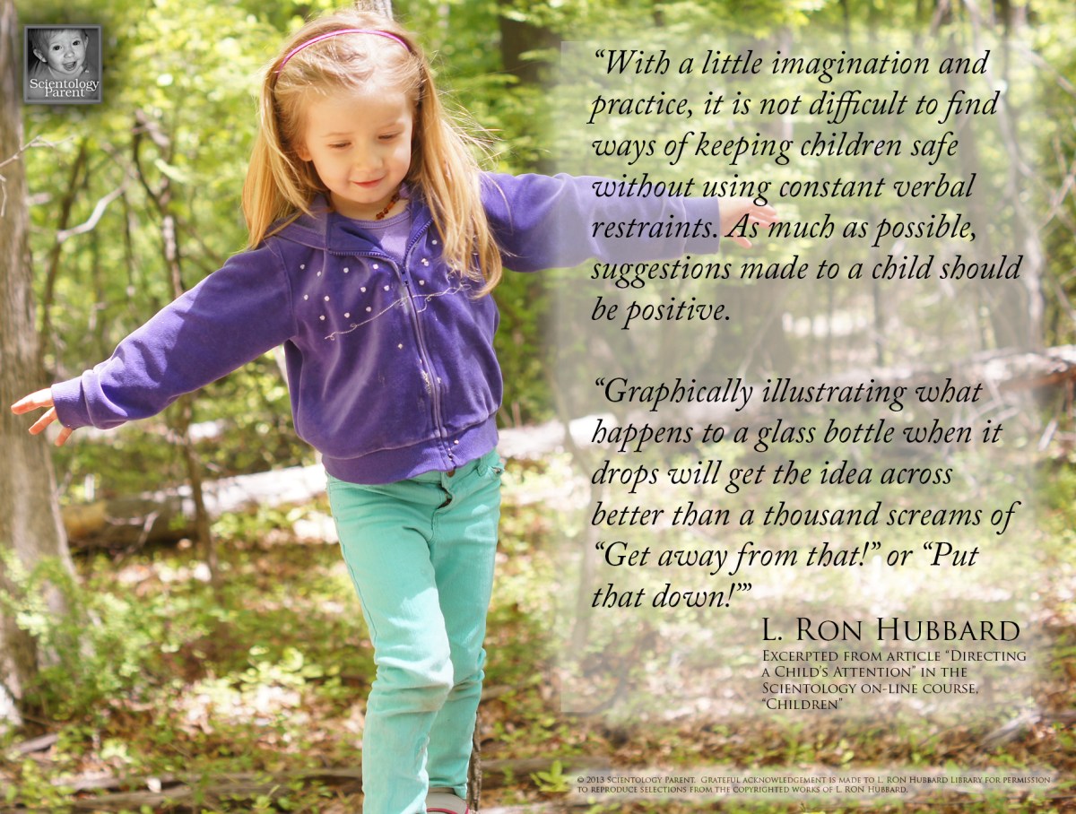 Directing a Child’s Attention – Scientology Parent